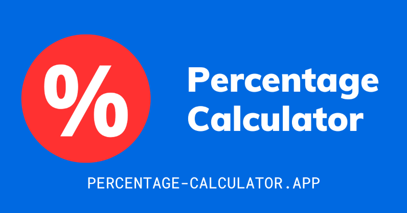 Calculate percentage calculator store